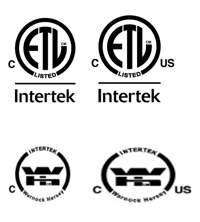 Approved Certification Marks